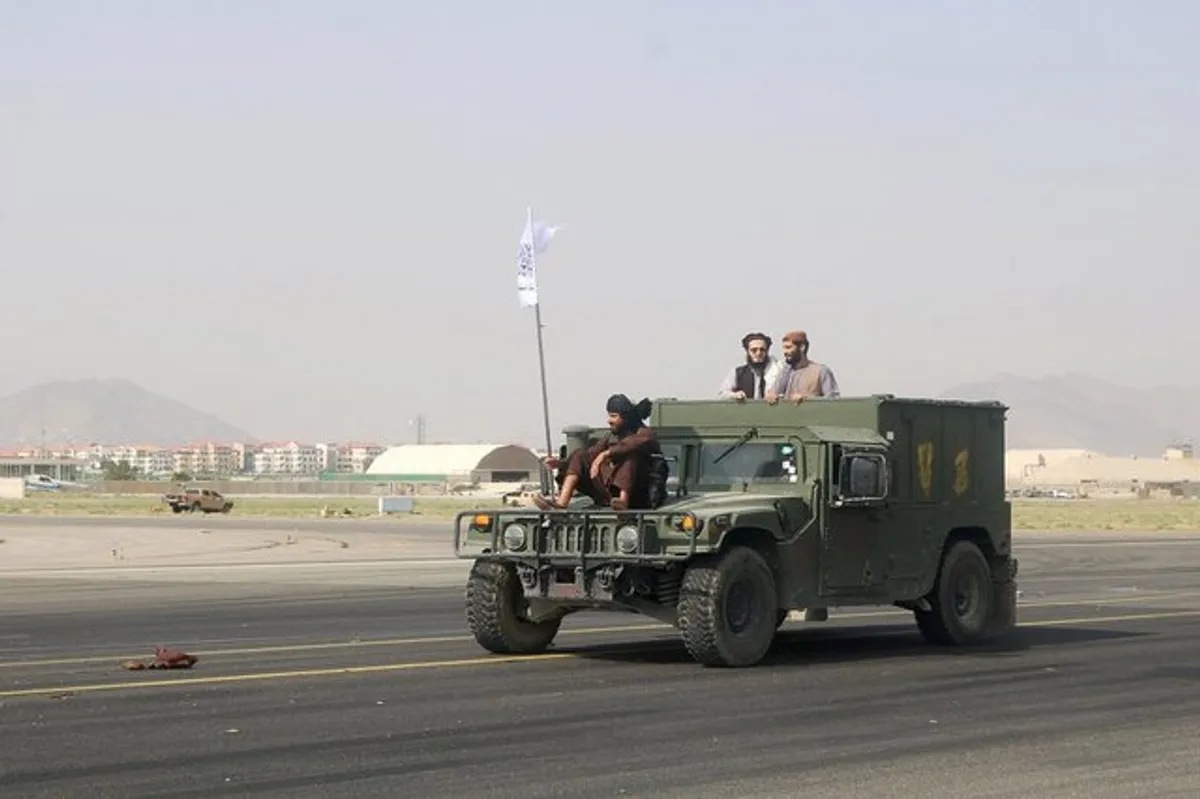 Taliban parade military hardware seized in Afghanistan takeover | ABS-CBN