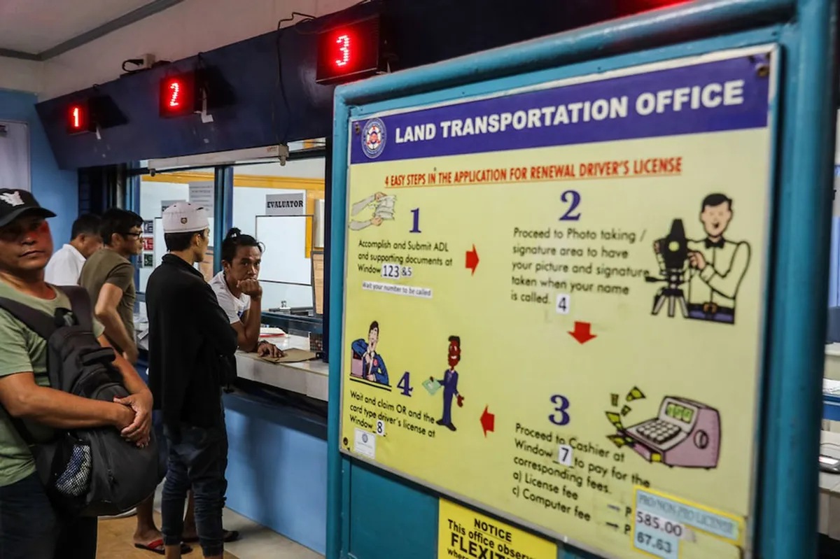 LTO Metro Manila offices to start issuing 10-year driver's licenses ...