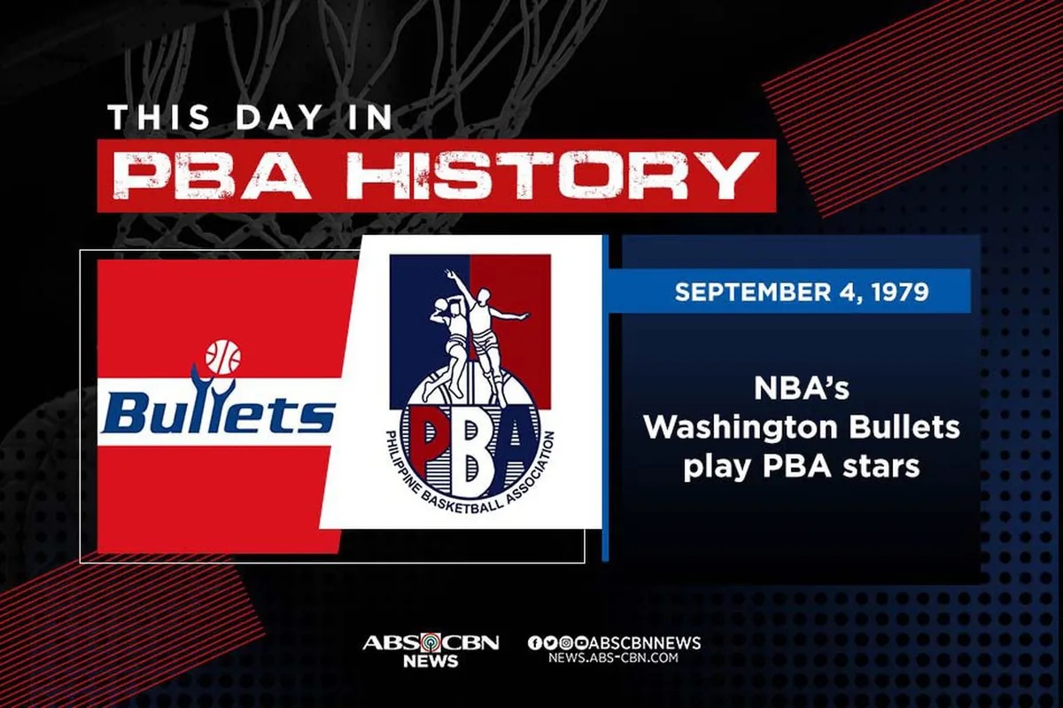 This Day in PBA History: NBA’s Washington Bullets play PBA stars | ABS ...