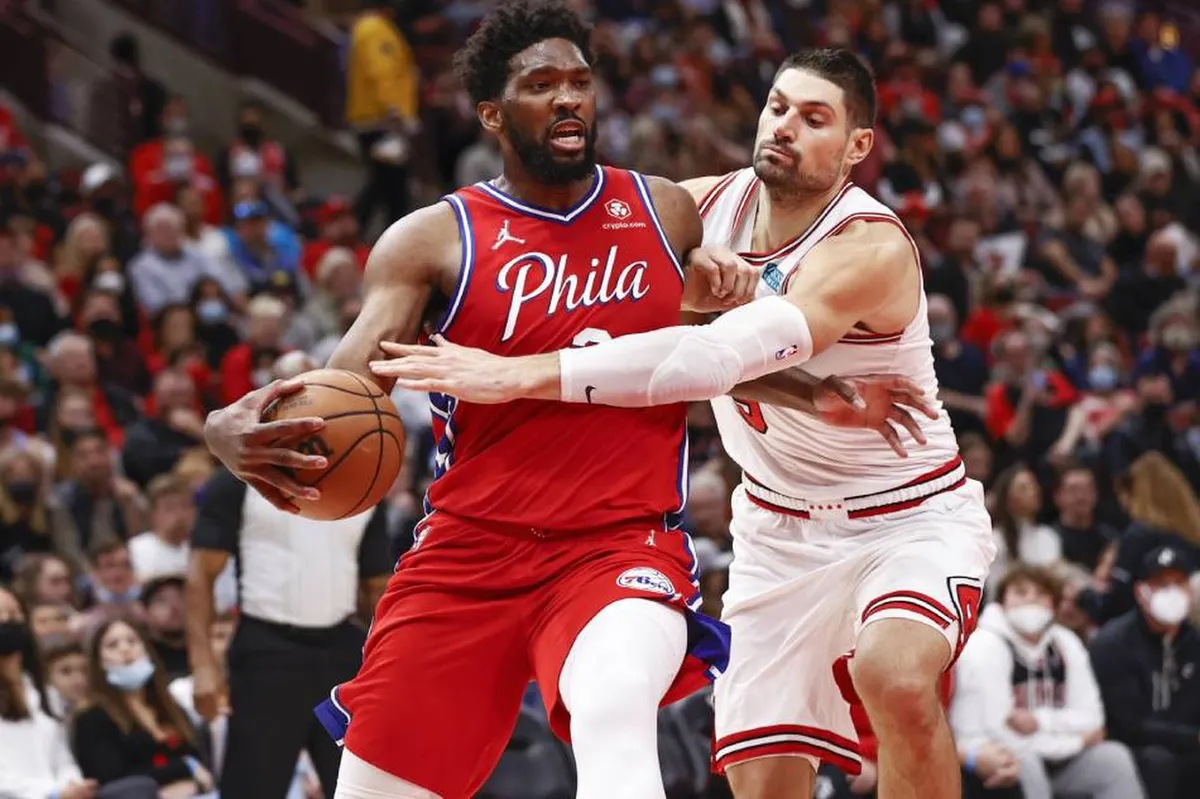 NBA: Joel Embiid goes for 30 and 15 as Sixers slip past Bulls | ABS-CBN Sports
