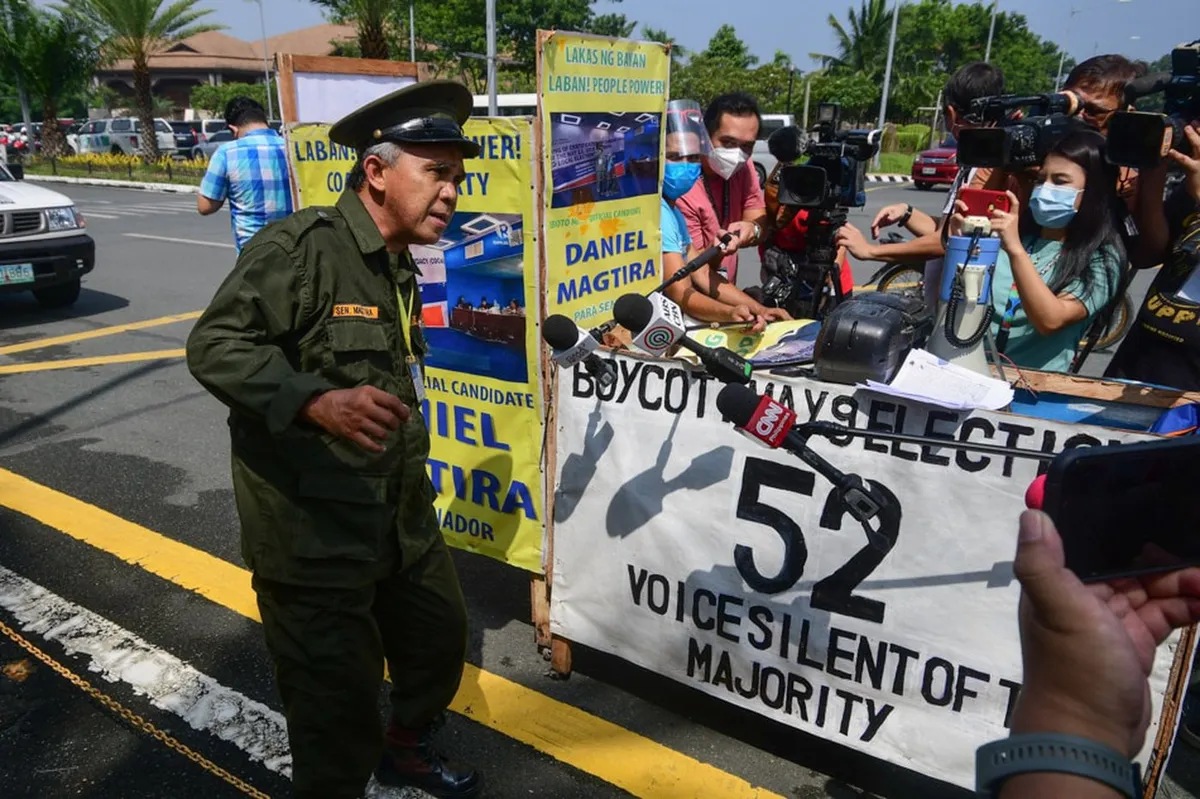 Daniel Magtira calls for boycott of polls | ABS-CBN News