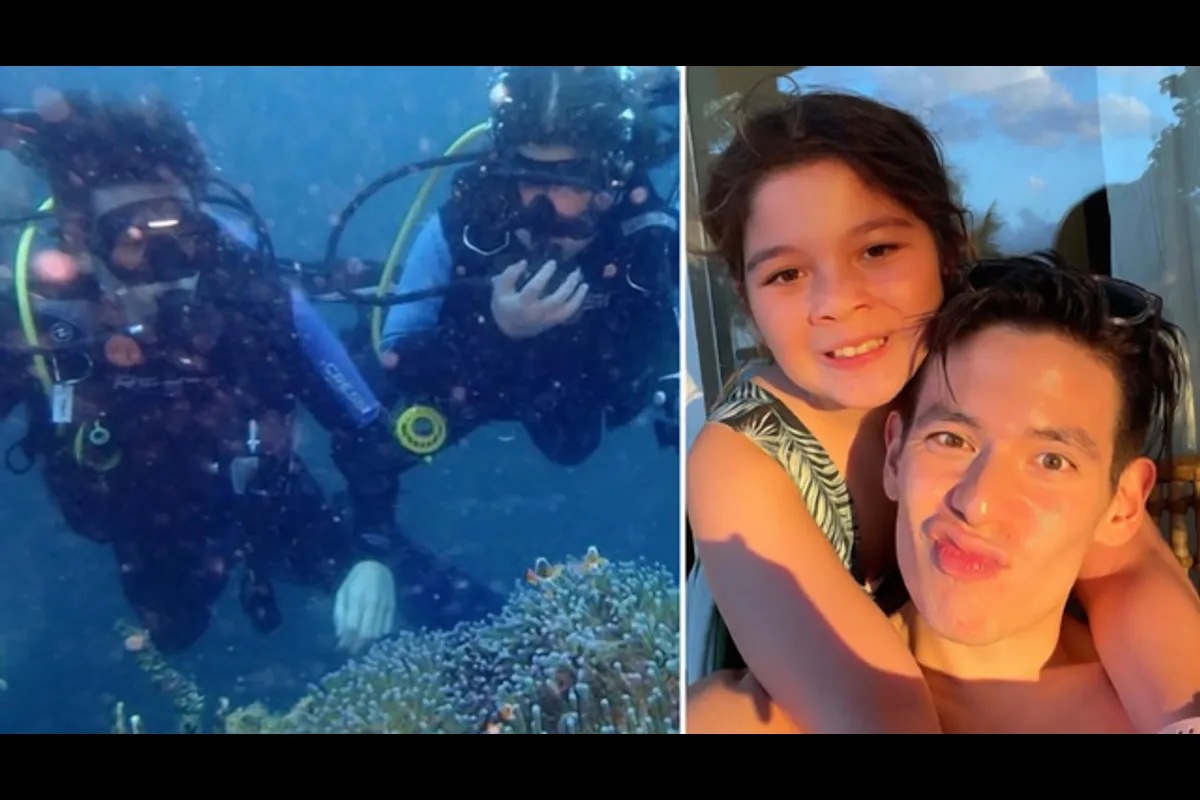 LOOK: Jake Ejercito’s scuba diving adventure with daughter Ellie | ABS ...