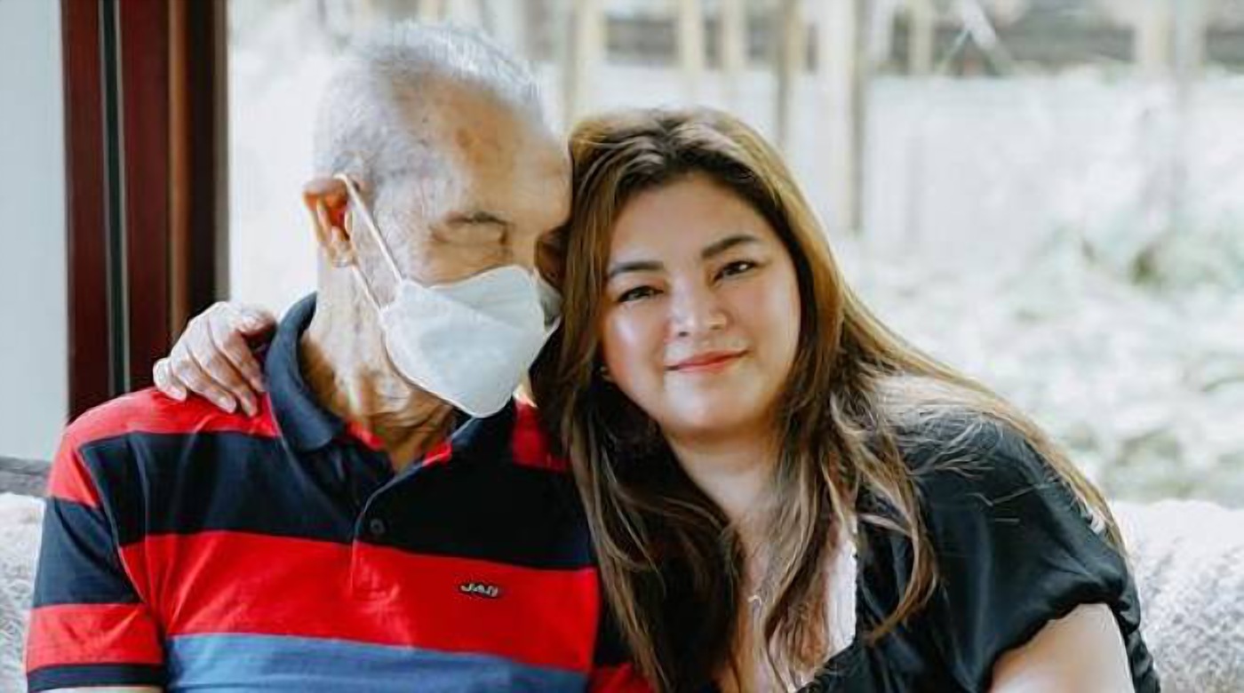 Angel Locsin interviews her 95-year-old father Angelo Colmenares ...