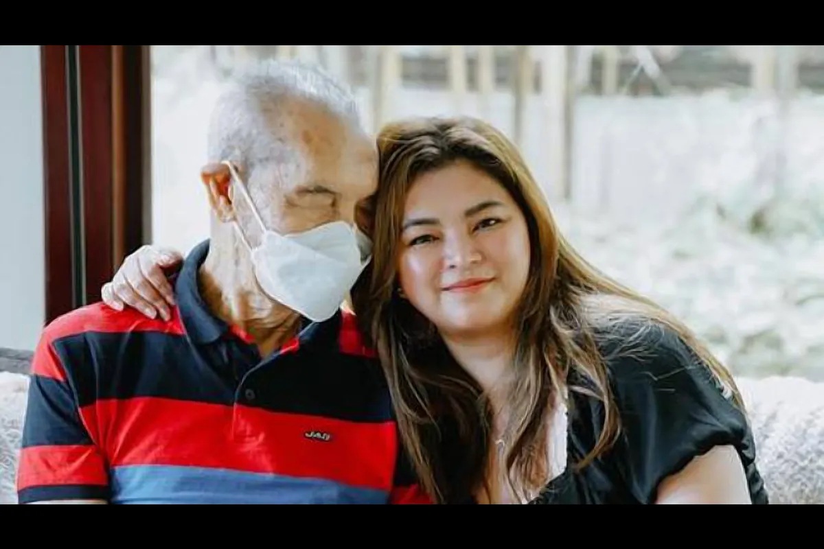 Angel Locsin interviews her 95-year-old father Angelo Colmenares ...