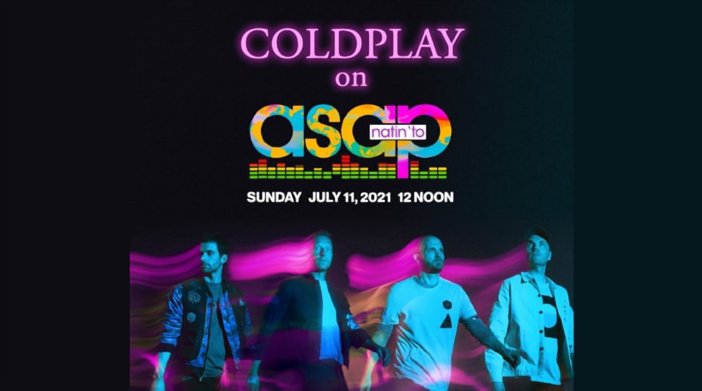 'Hello, Kapamilya': Coldplay to perform on 'ASAP Natin 'To' | ABS-CBN ...