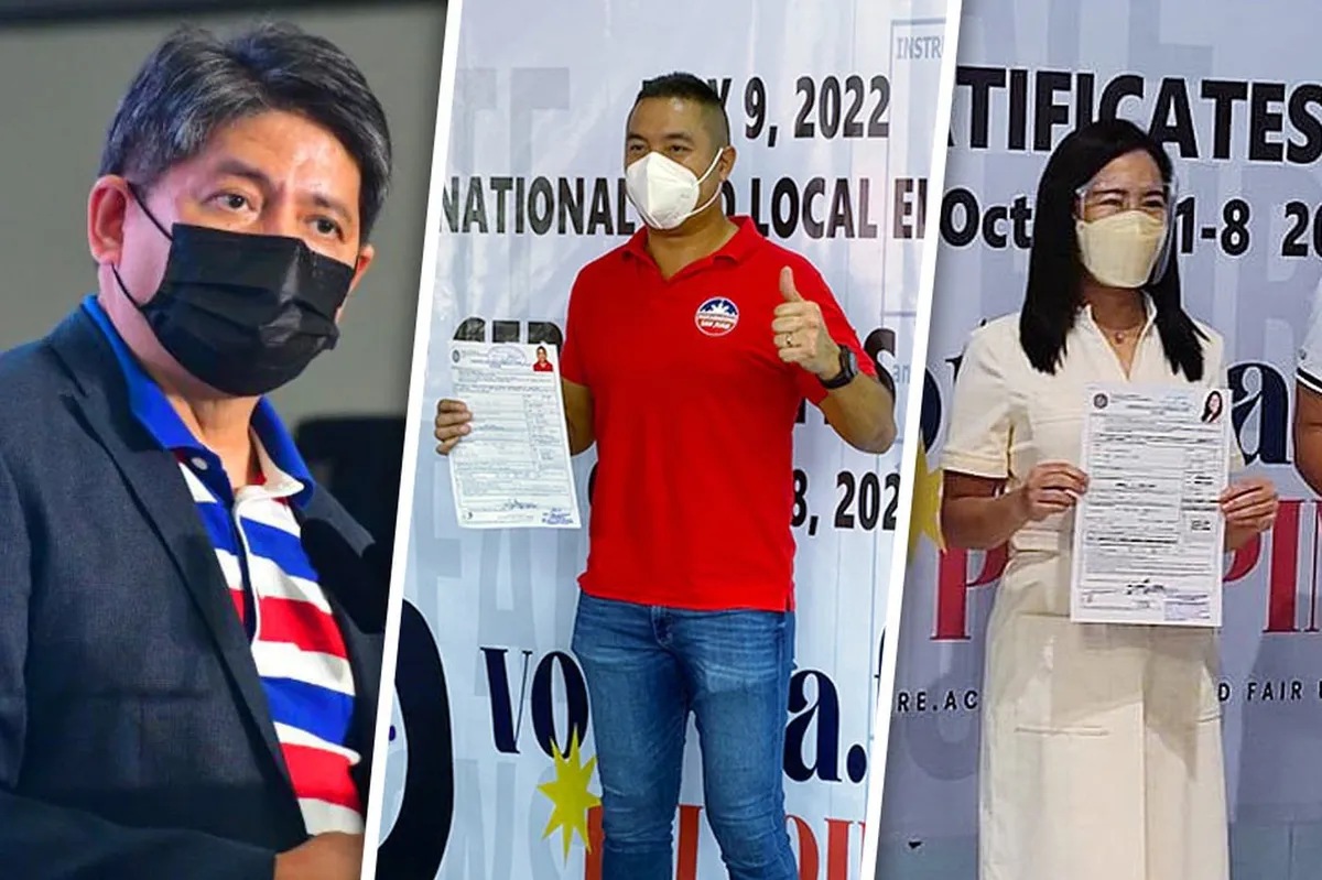 Halalan 2022: Mga naghain ng kandidatura, Oktubre 5 | ABS-CBN News