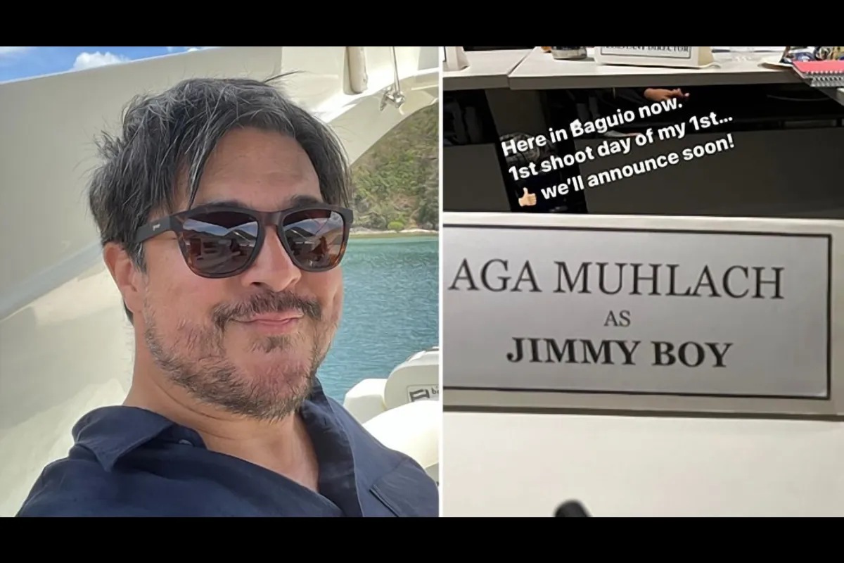 LOOK: Aga Muhlach teases new acting project | ABS-CBN Entertainment