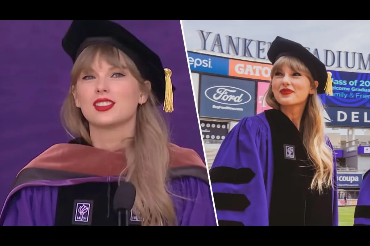 Taylor Swift receives honorary doctorate degree, delivers speech at NYU ...
