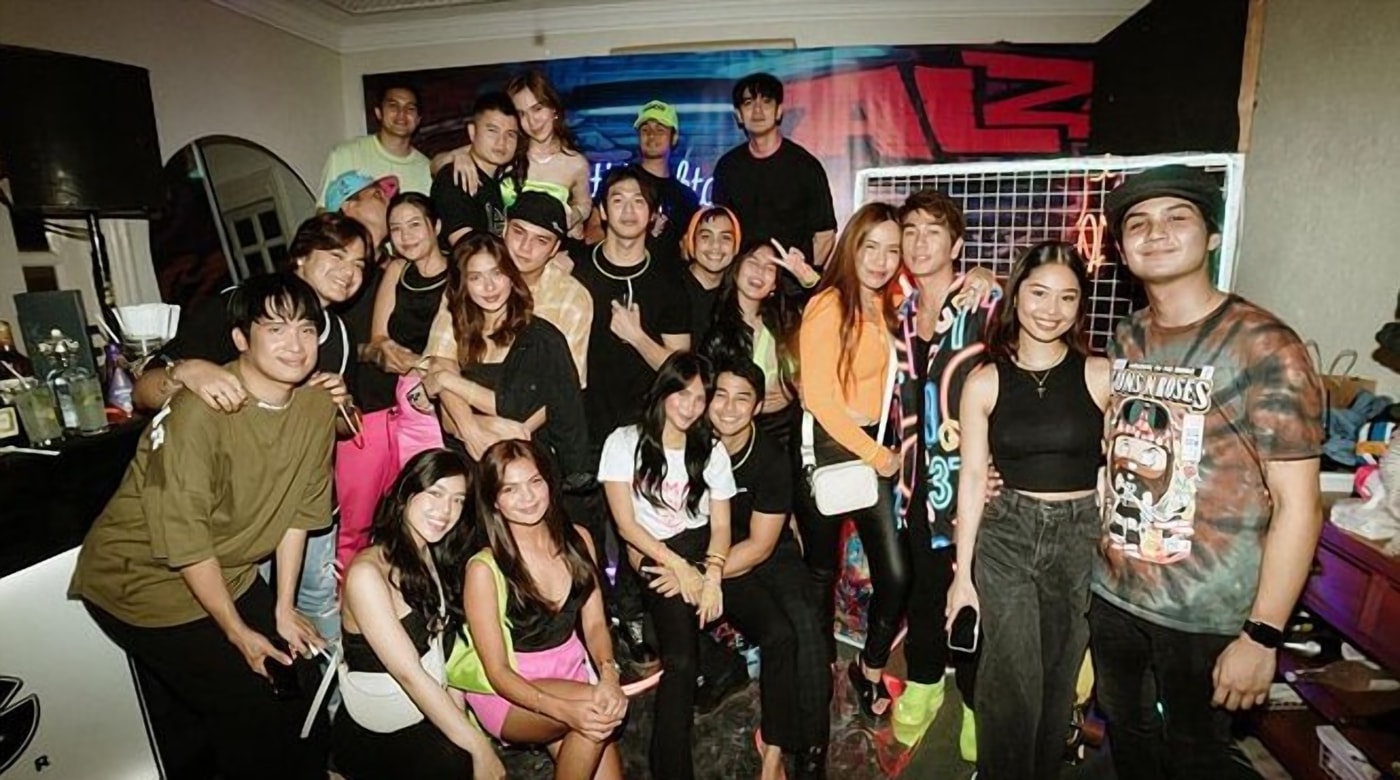 LOOK: Hashtags members, partners reunite | ABS-CBN Entertainment