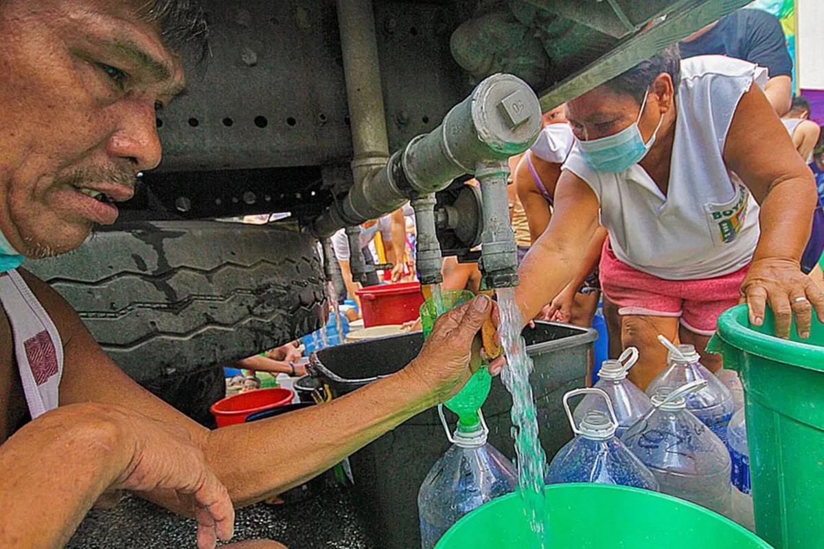 Water rationing as pipe realignment continues in Manila | ABS-CBN News