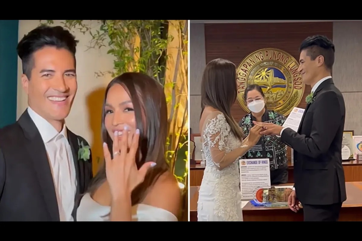 Aubrey Miles and Troy Montero tie the knot | ABS-CBN Entertainment
