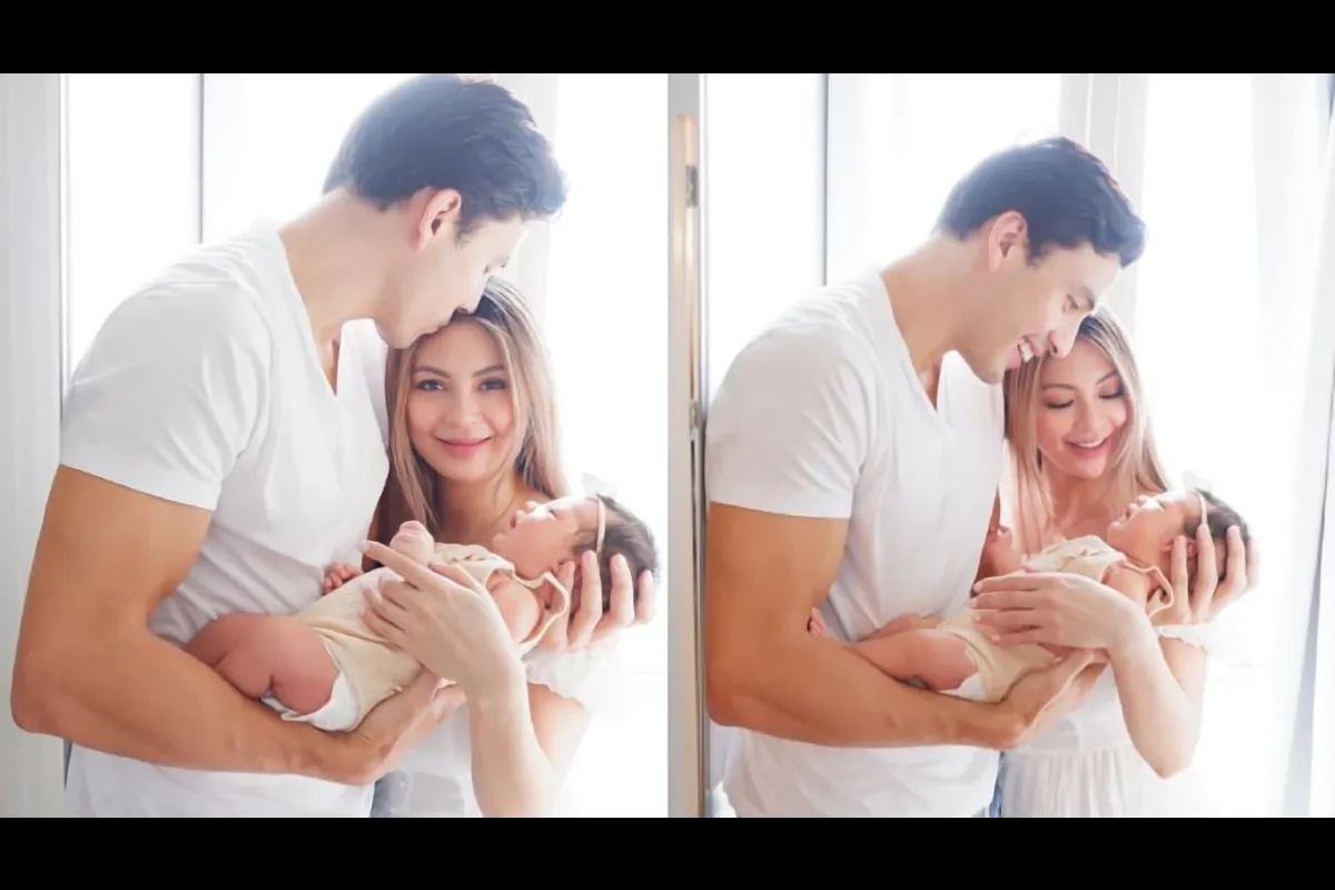 LOOK: Sam Pinto shares first family photo with newborn daughter | ABS ...