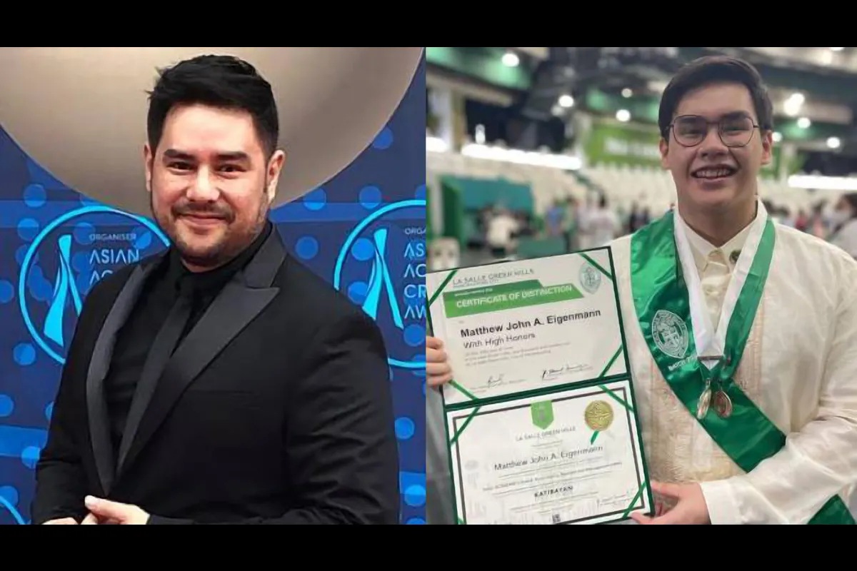 Gabby Eigenmann’s son Matti graduates in high school with honors | ABS ...