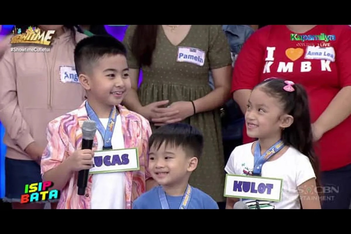 Lucas, na-miss makasama sina Kulot at Argus | It’s Showtime | ABS-CBN ...