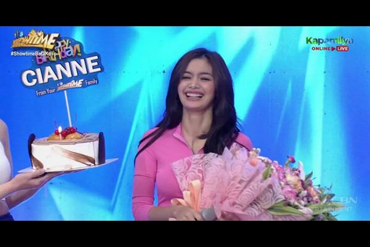 Cianne celebrates her birthday on It’s Showtime | ABS-CBN Entertainment