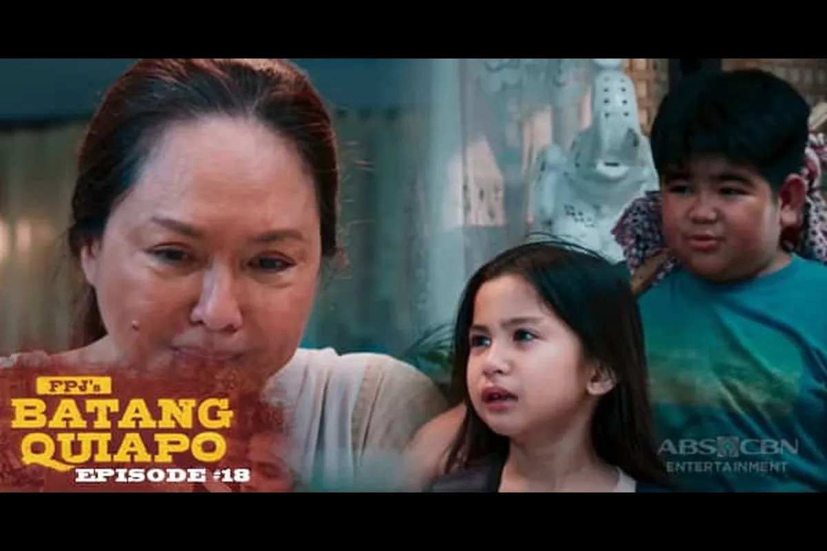 Batang Quiapo: Tindeng, naging emosyonal sa pag-alis nina Tolits at Tala | Episode 18 | ABS-CBN ...