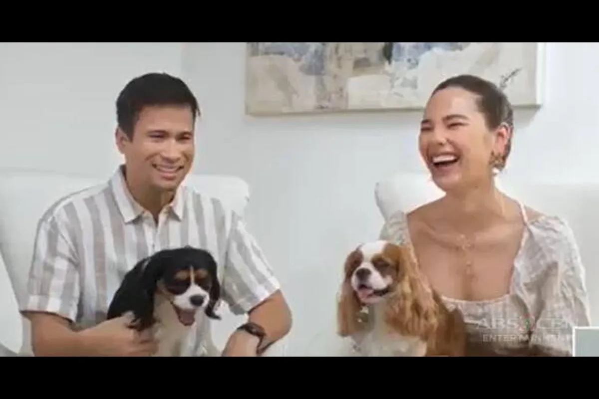 TV Patrol: Sam Milby at Catriona Gray, proud fur parents | ABS-CBN ...