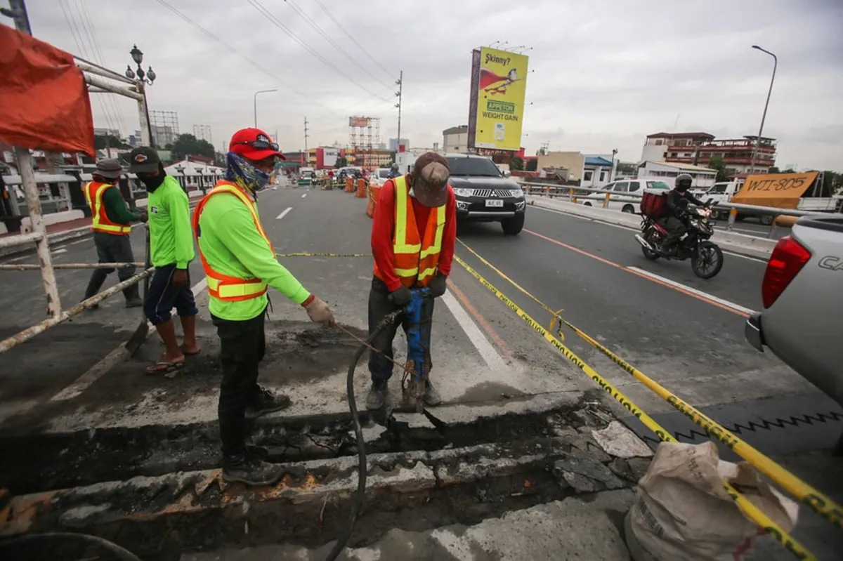 Nagtahan bridge under repair | ABS-CBN News