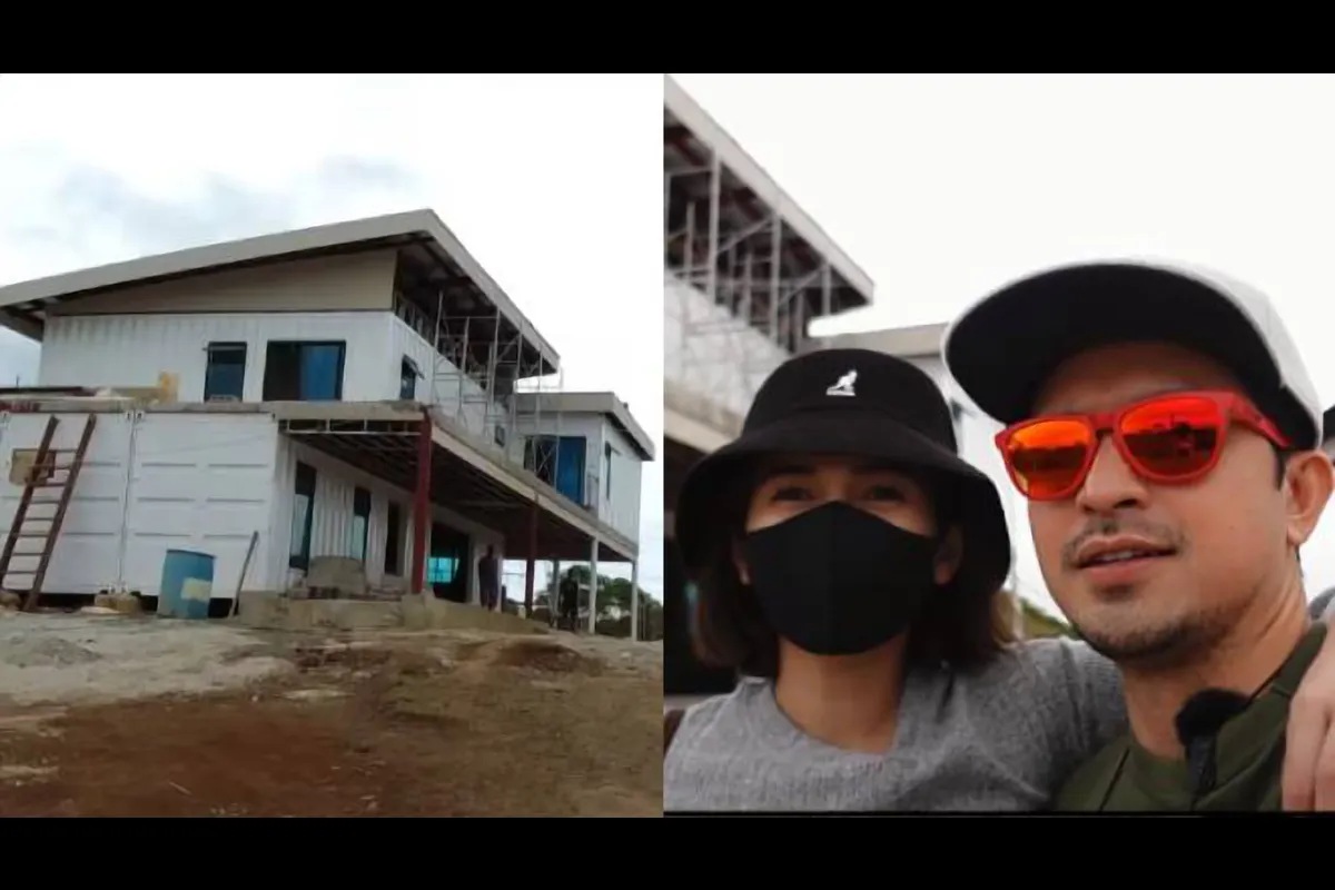 LOOK: Dennis Trillo and Jennylyn Mercado visit their new container ...