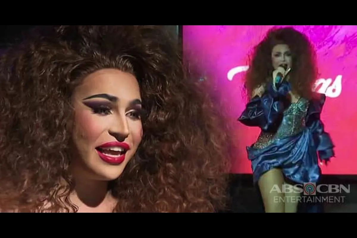 TV Patrol: Drag queen Vinas Deluxe, certified singer na | ABS-CBN ...