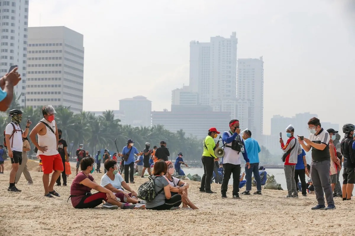 Dolomite beach in Manila Bay reopens | ABS-CBN News