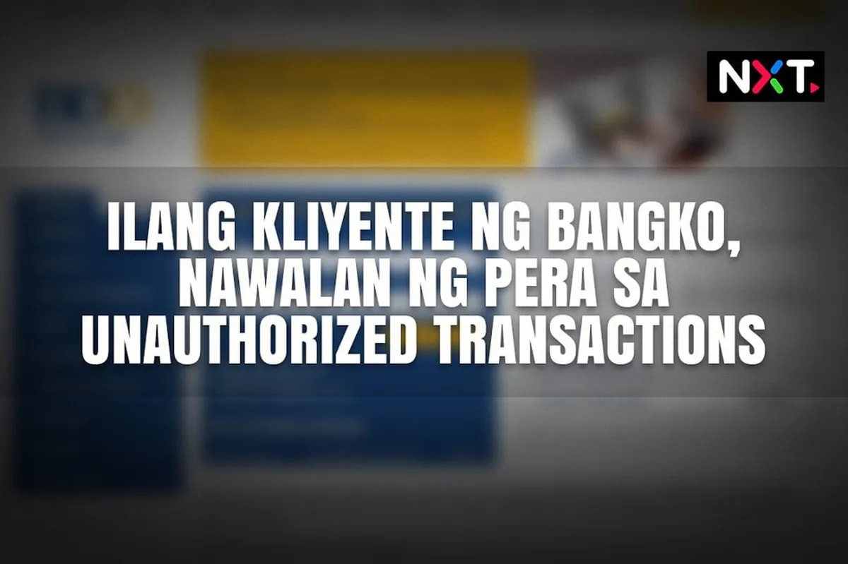 Ilang kliyente ng bangko, nawalan ng pera sa unauthorized transactions ... Ilang kliyente ng bangko, nawalan ng pera sa unauthorized transactions ...