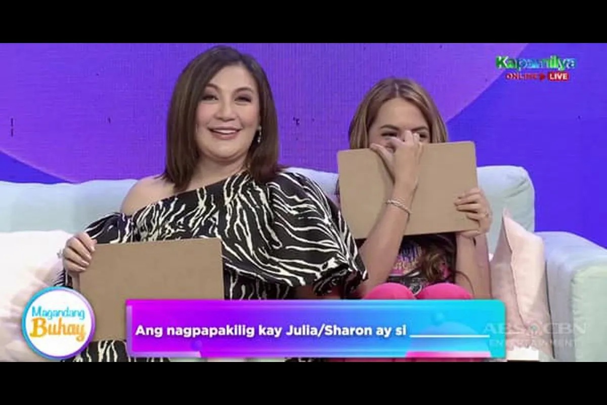 Magandang Buhay: Sharon, ibinuking kung sino ang nagpapakilig kay Julia | ABS-CBN Entertainment