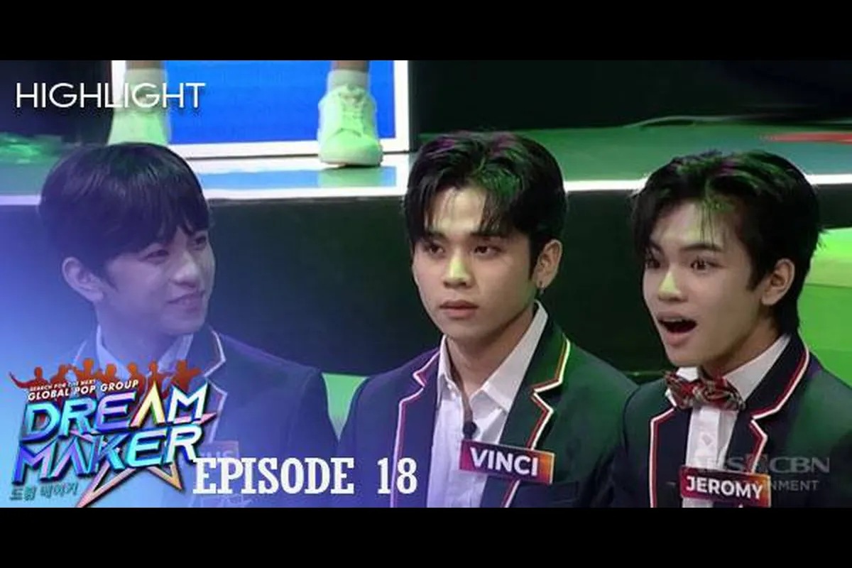 Dream Maker: Marcus, Vinci at Jeromy, kinumpleto ang bagong listahan ng Top 7 | Episode 18 | ABS ...