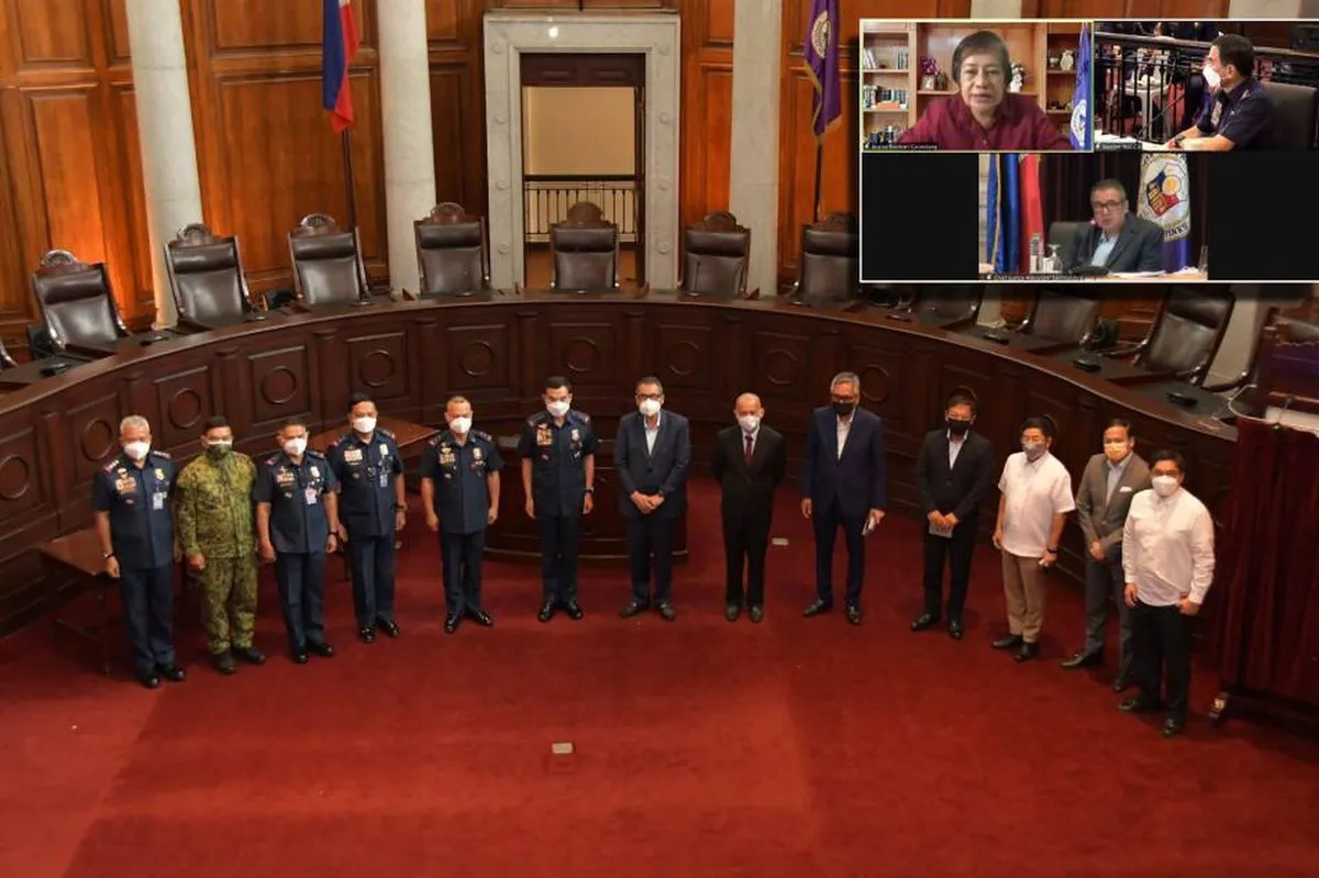 SC justices, PNP heads meet to discuss rules on body cameras | ABS-CBN News