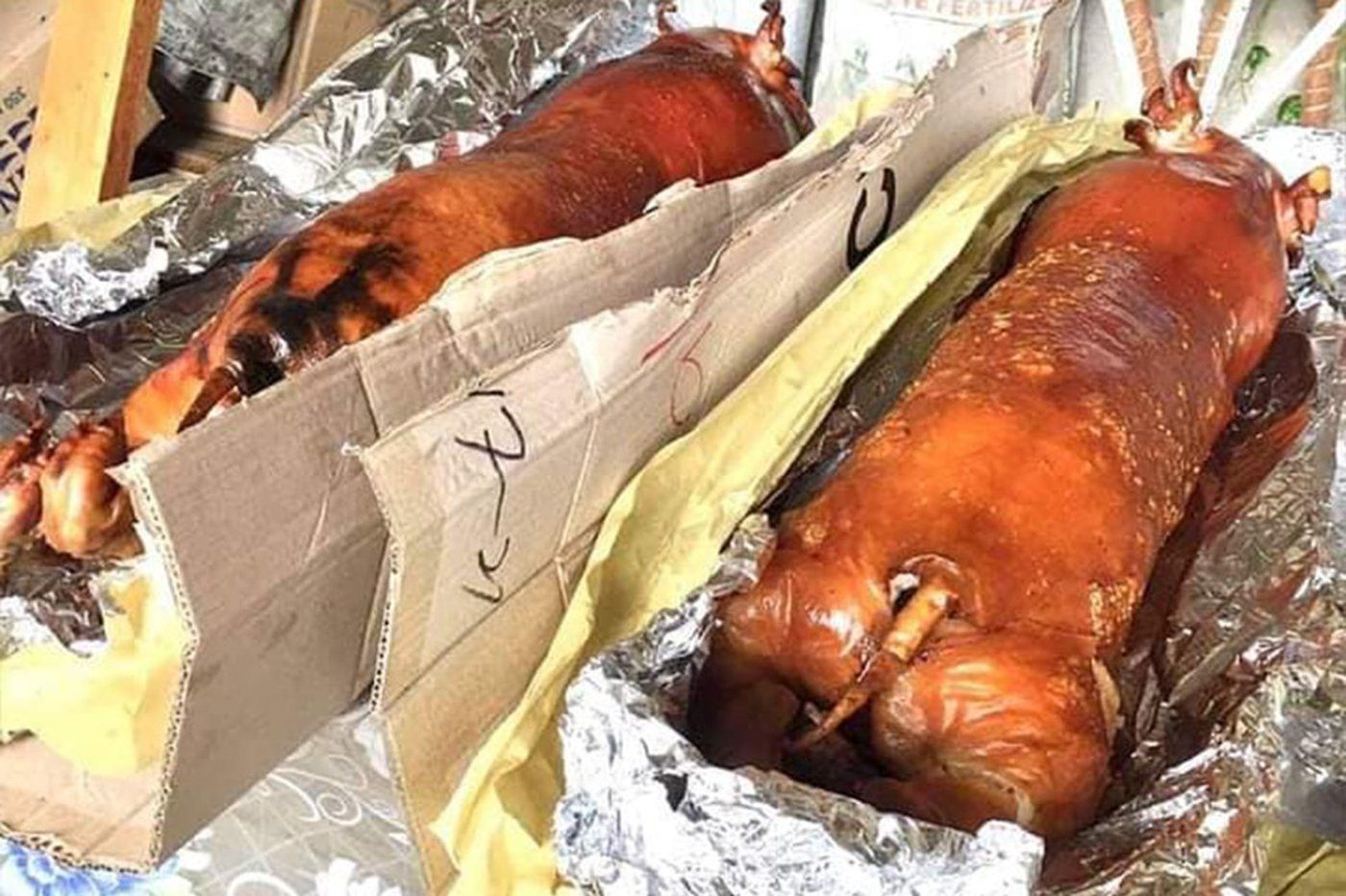 TINGNAN: Pa-lechon sa community pantry sa Capiz, pinilahan | ABS-CBN ...
