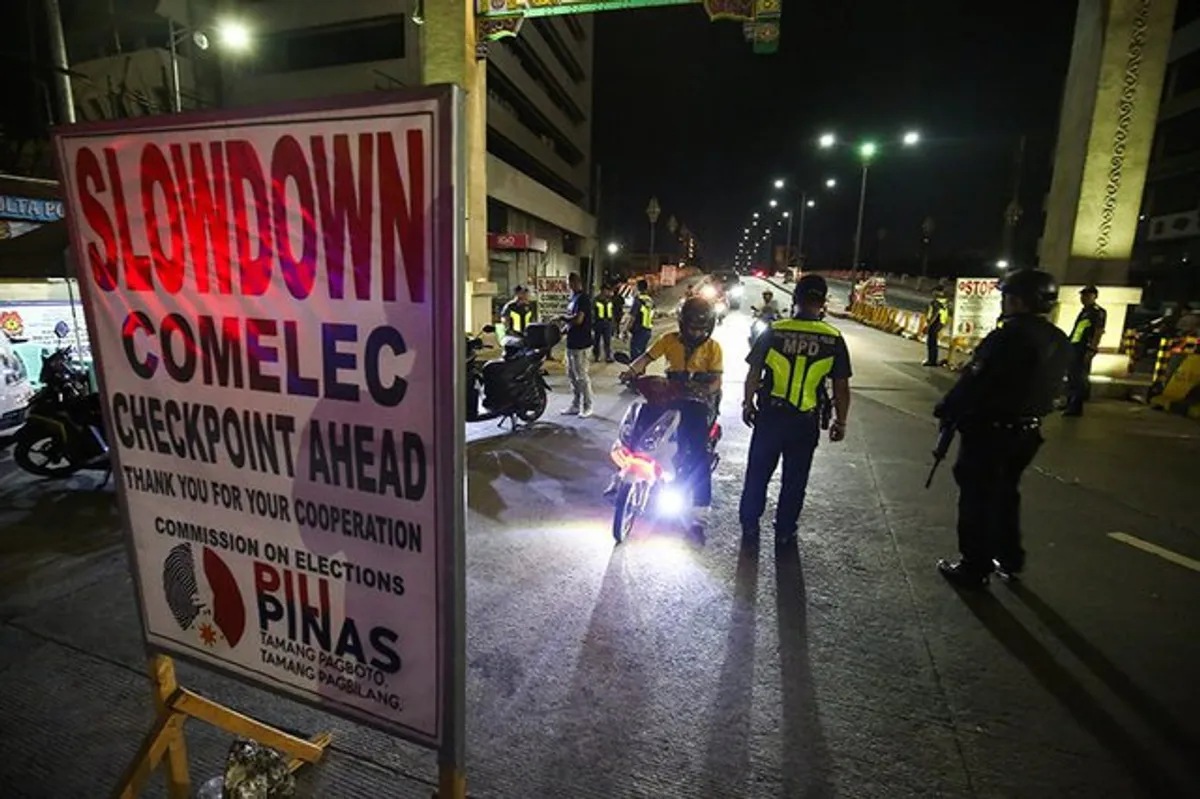 Comelec issues guidelines for liquor ban, checkpoints during election ...