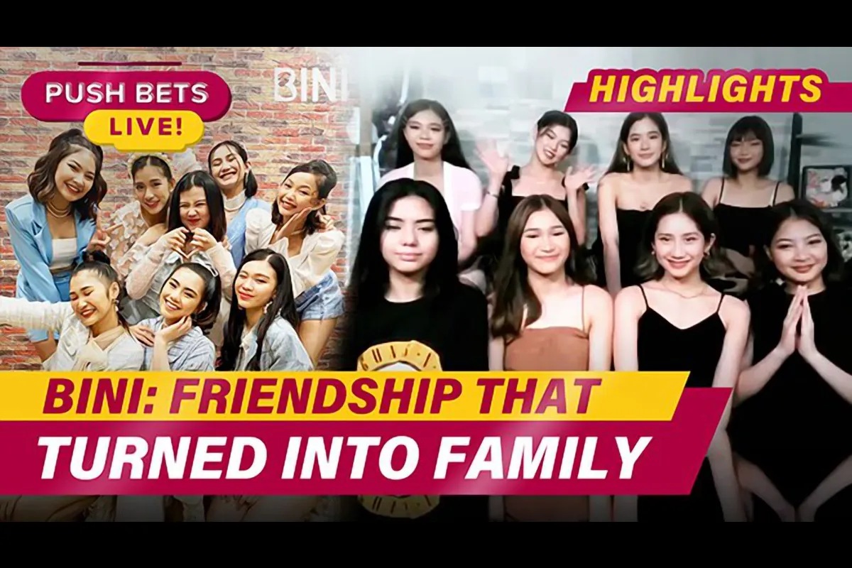 BINI: Friendship that turned into family | PUSH Bets Highlights | ABS ...