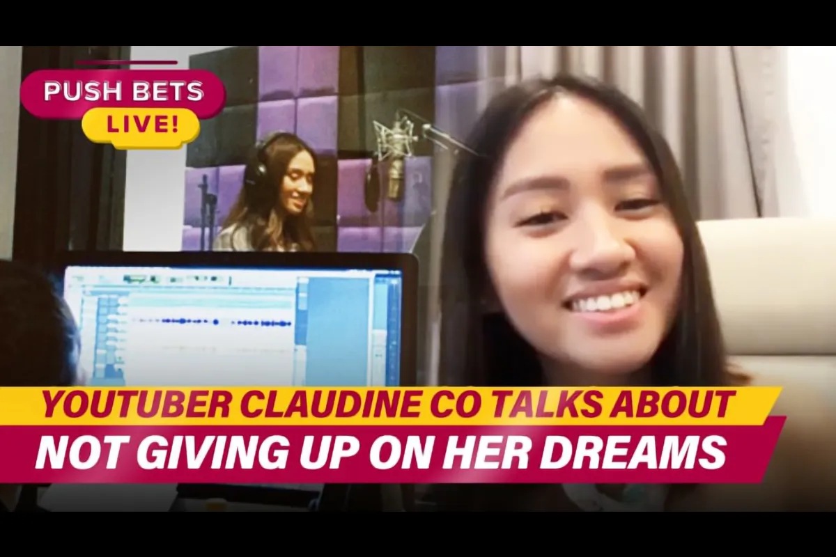 YouTuber Claudine Co talks about not giving up on her dreams | Push Bets Highlights | ABS-CBN ...