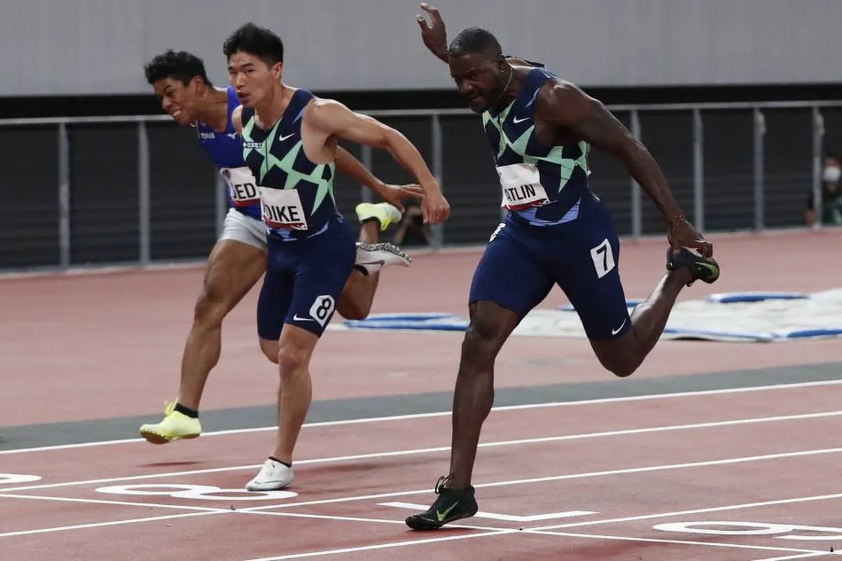 Tokyo's Olympic Stadium holds track and field test event, minus fans ...