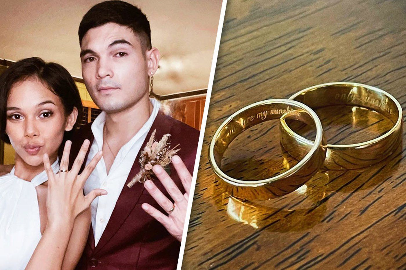 Actor Josh Colet, VJ Dani Mortel get married | ABS-CBN Entertainment