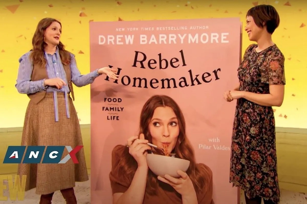 Drew Barrymore launches cookbook co-authored by friend and Filipina ...