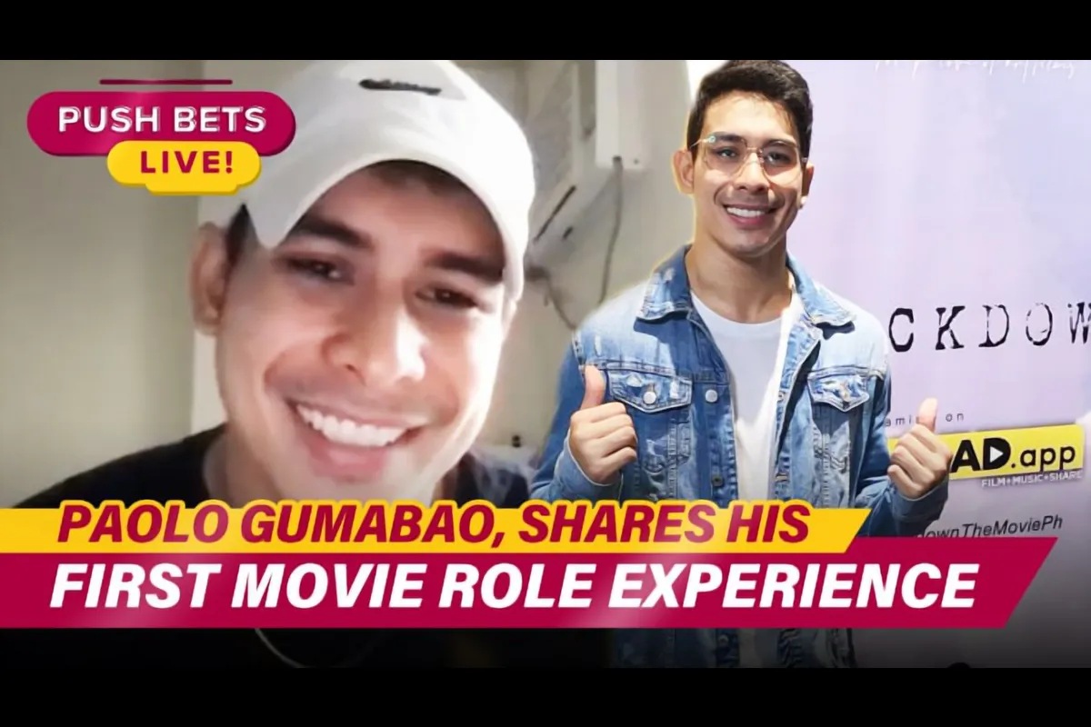 Paolo Gumabao, shares his first movie role experience | PUSH Bets ...