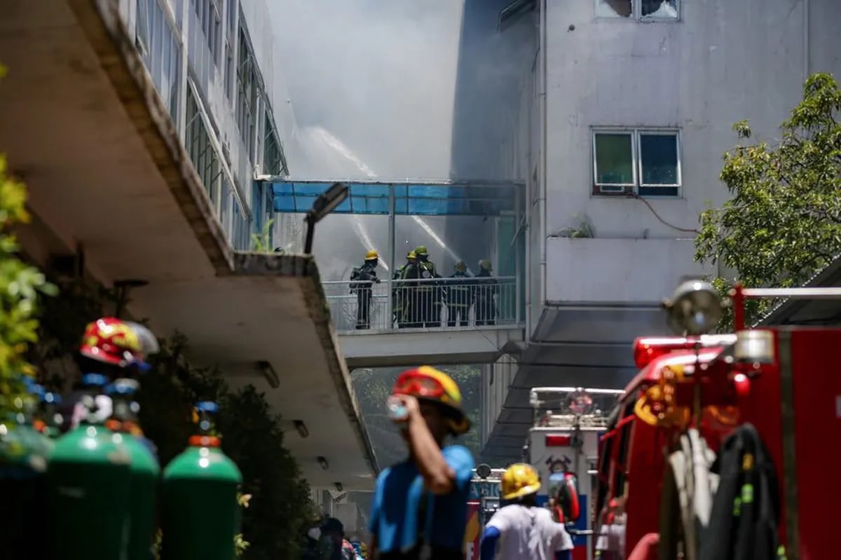 Fire hits Pasig General Hospital, no reported injuries: city mayor ... Fire hits Pasig General Hospital, no reported injuries: city mayor ...
