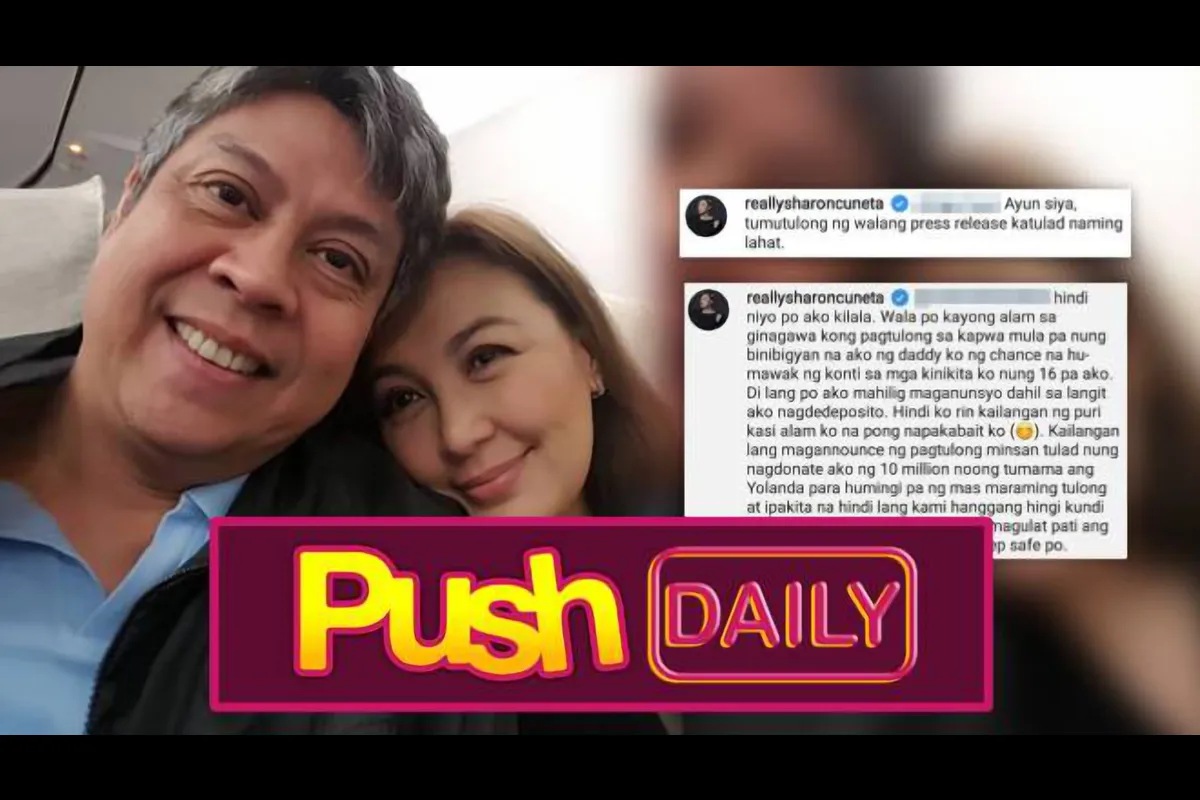 Sharon Cuneta, sinagot ang netizen na nagtanong kung ano ang naiambag nila ni Sen. Kiko ...