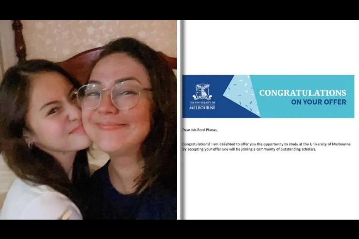 Karla Estrada congratulates Magui Ford for being accepted at Australia ...