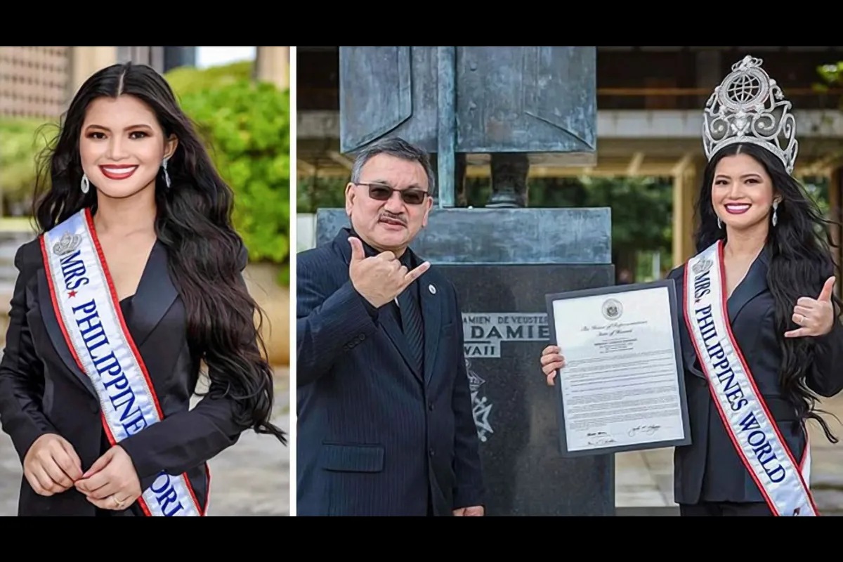 Pinay Mrs. World candidate Meranie Rahman receives international award ...