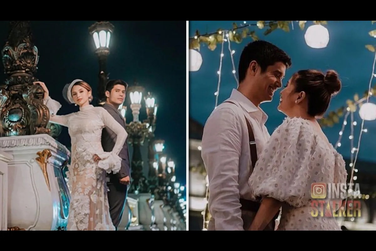 LOOK: JC De Vera and Rikka Cruz's pre-nuptial shoot in Old Manila | ABS ...