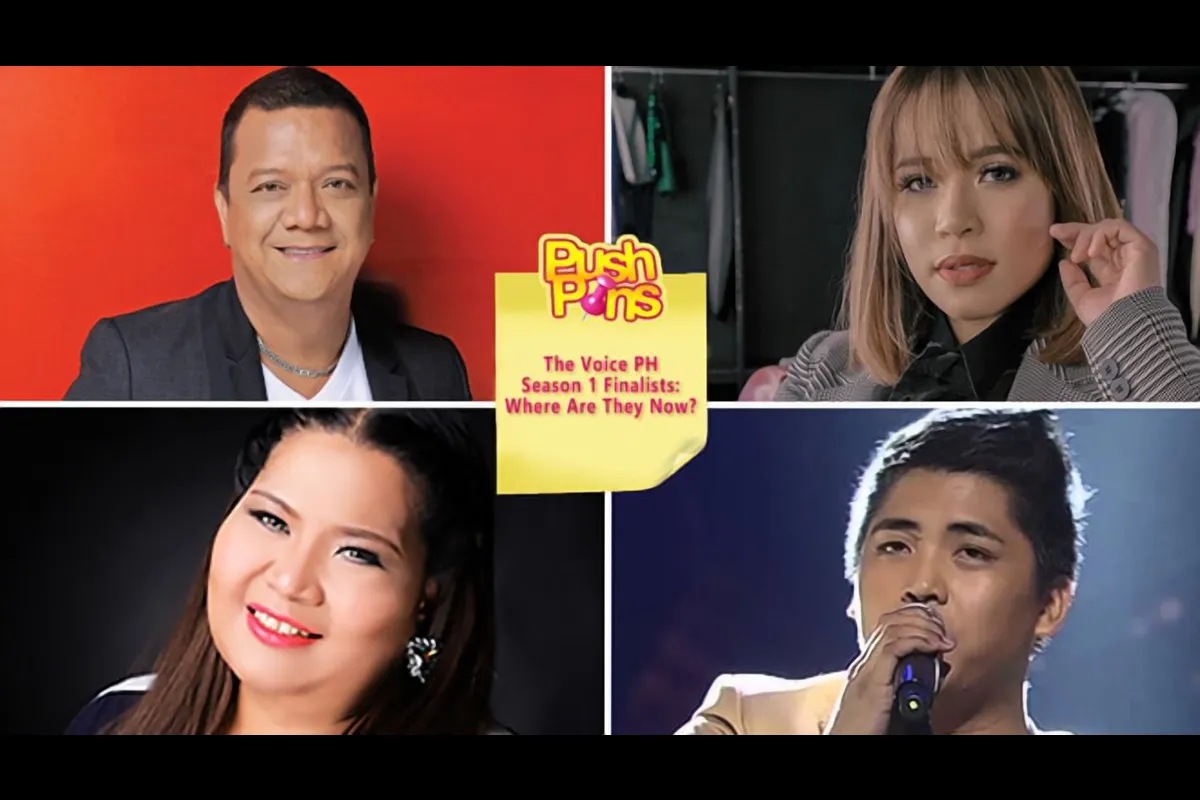 The Voice PH Season 1 Finalists: Where Are They Now? | Push Pins | ABS ...
