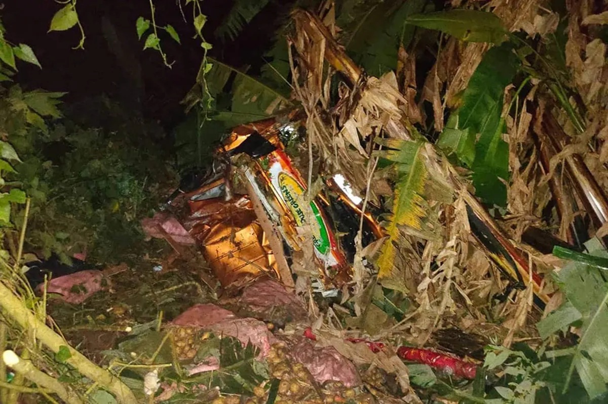 2 lalaki patay sa trak na nahulog sa bangin sa Davao del Sur | ABS-CBN News 2 lalaki patay sa trak na nahulog sa bangin sa Davao del Sur | ABS-CBN News
