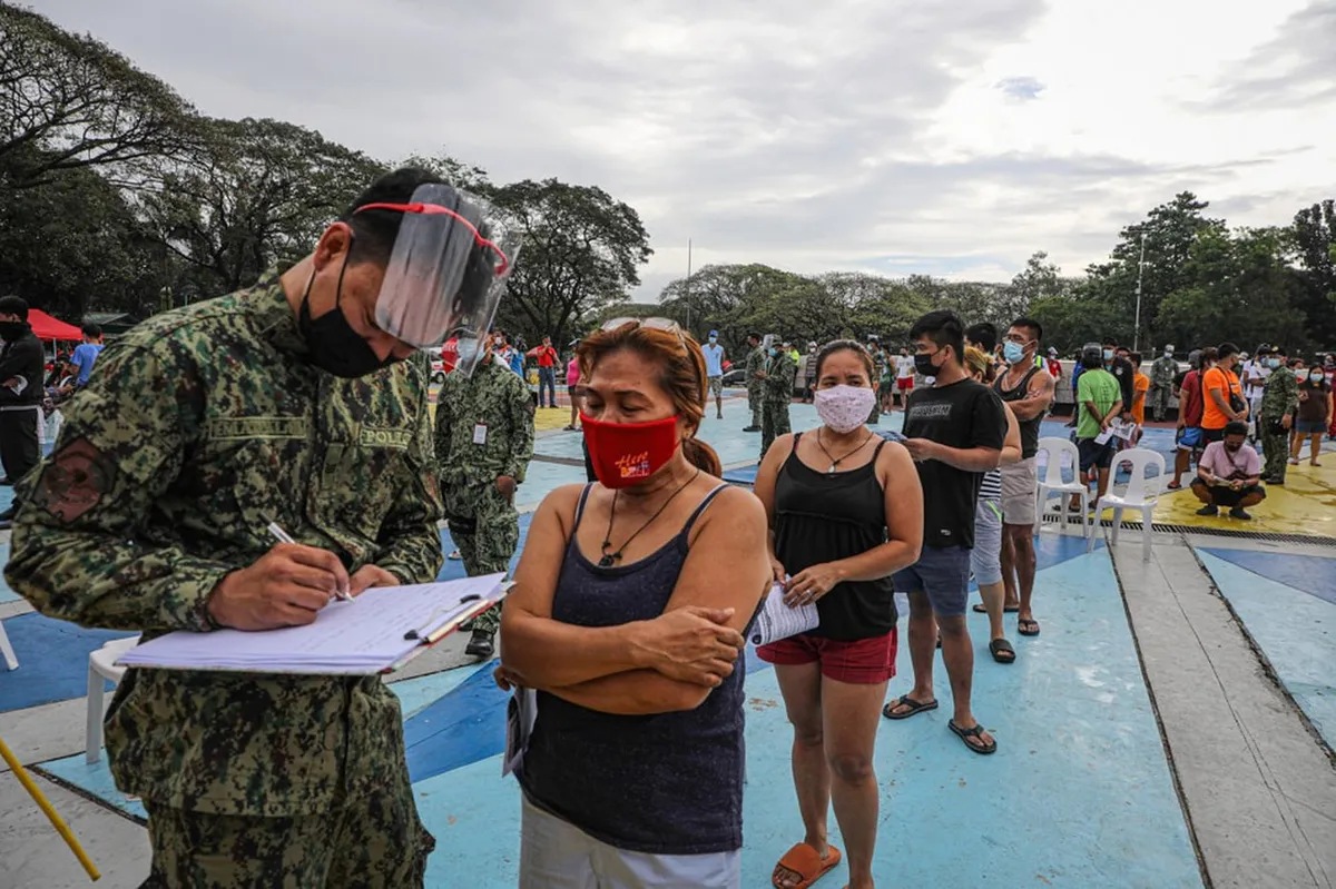 Minimum health protocol violators in QC | ABS-CBN News