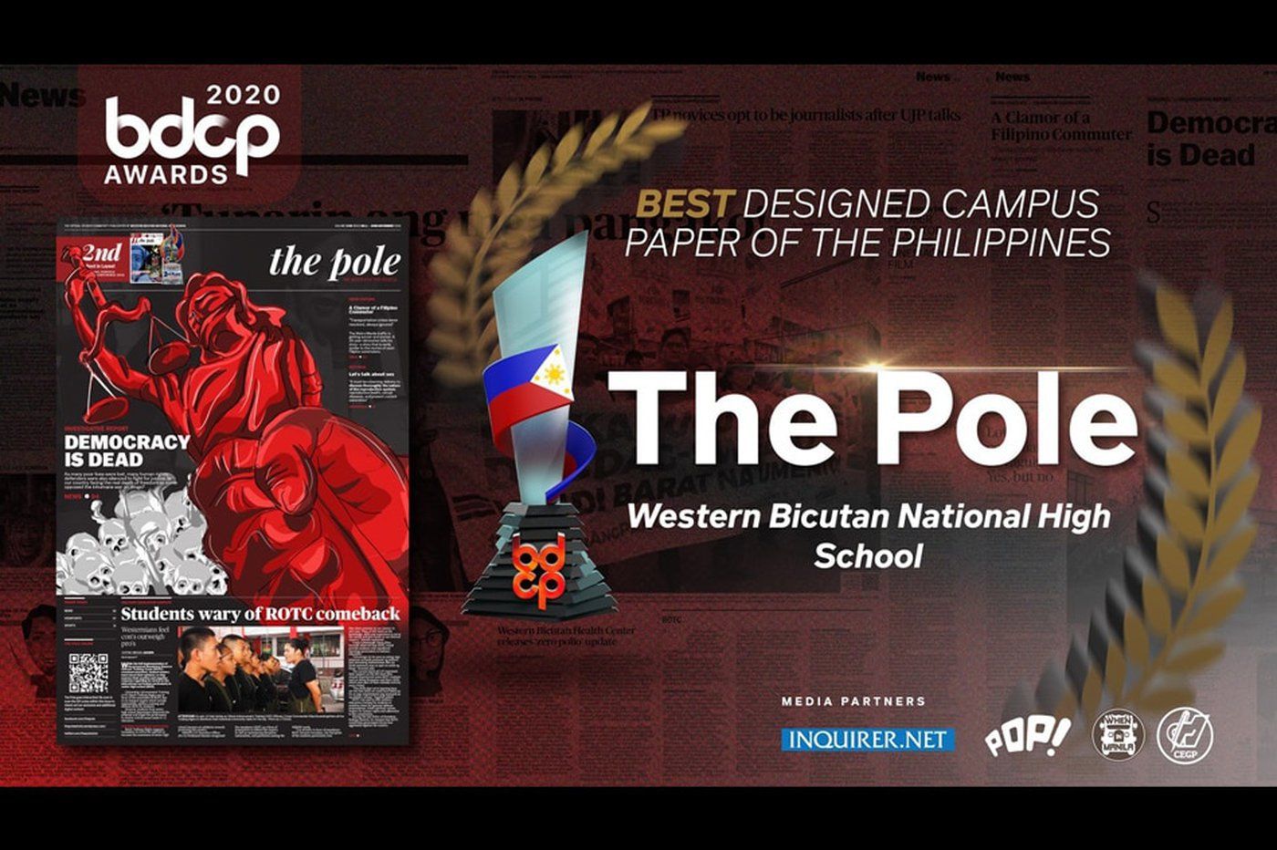 Taguig student publication named best designed campus paper | ABS-CBN ...