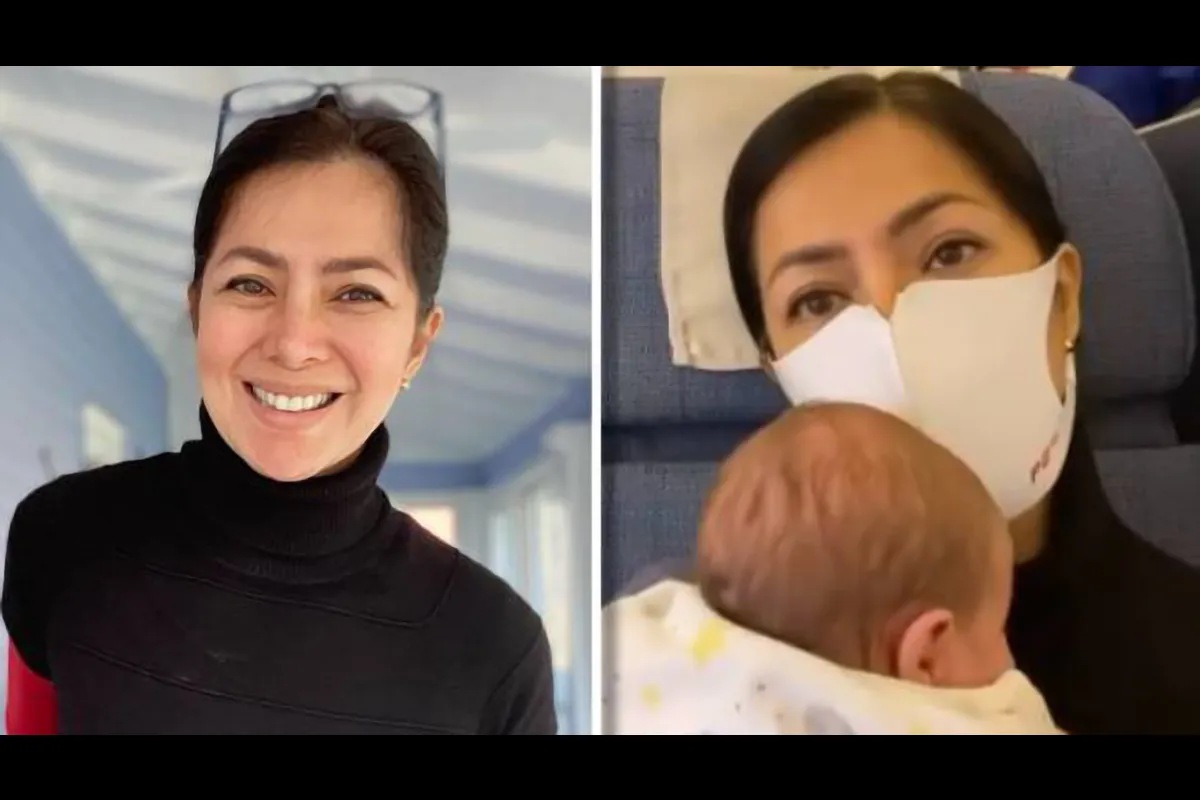 Alice Dixson arrives in the Philippines with her baby | ABS-CBN ...
