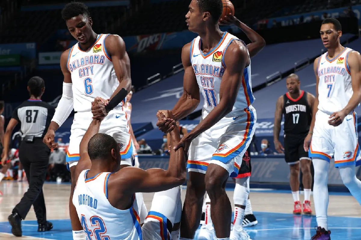 NBA: Thunder bench thrives in blowout of Rockets | ABS-CBN Sports
