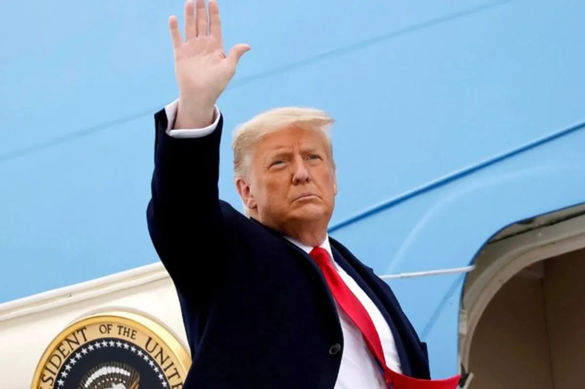 In farewell address, Trump urges prayers for next administration ...