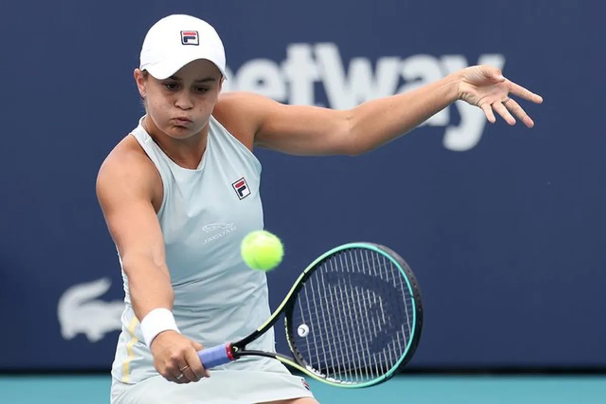 Tennis: After Miami high, Barty ready for slow transition to clay | ABS ...